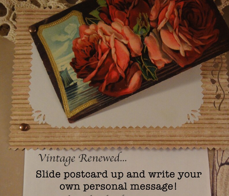 Victorian Postcard Greeting Card 18th & 19th Century | Etsy