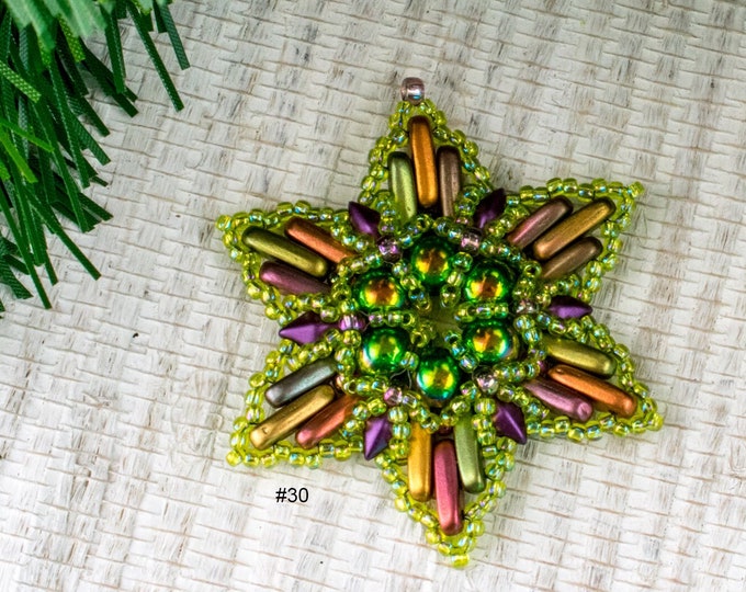Ornament Bead Pack, DIY Christmas Ornament, Star Ornament, Hope ...