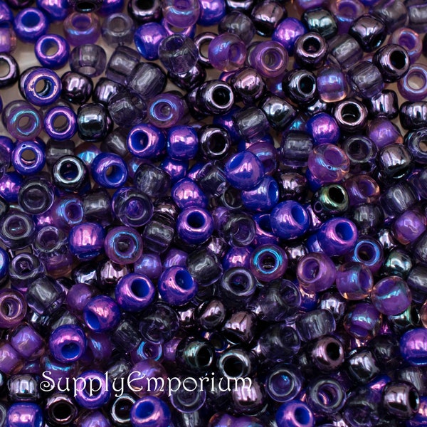 Purple Seed Beads - Etsy