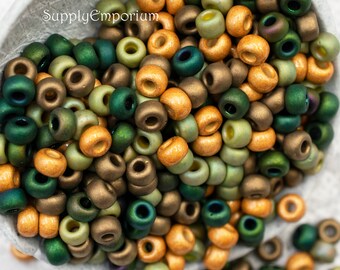 2660R, Adobe 6 Mix 6/0 Mixed Brands Seed Beads, Exclusive 6/0 Adobe 6 ...