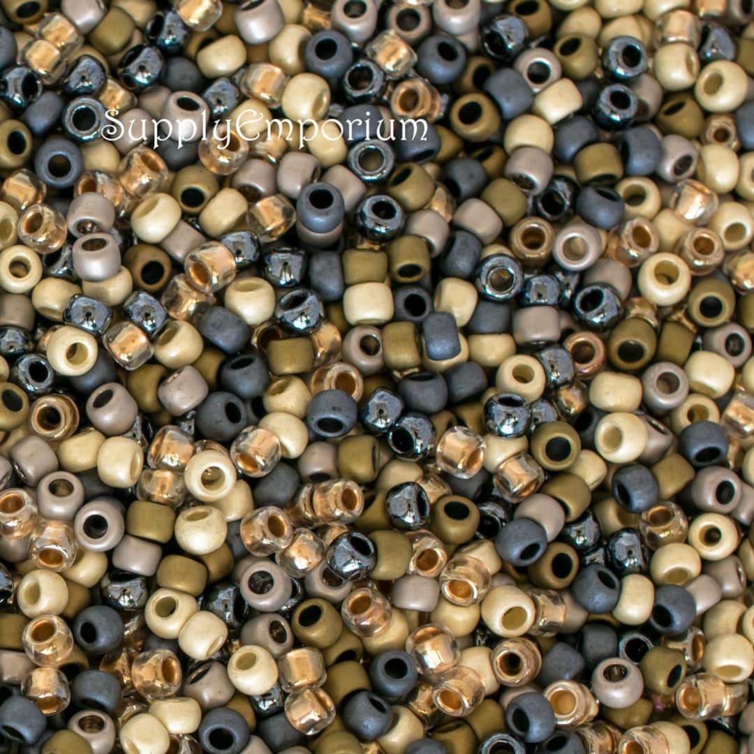 8/0 Seed Bead Mix, 15 Grams, 8/0 Seed Bead Mix, Exclusive Jeans and ...
