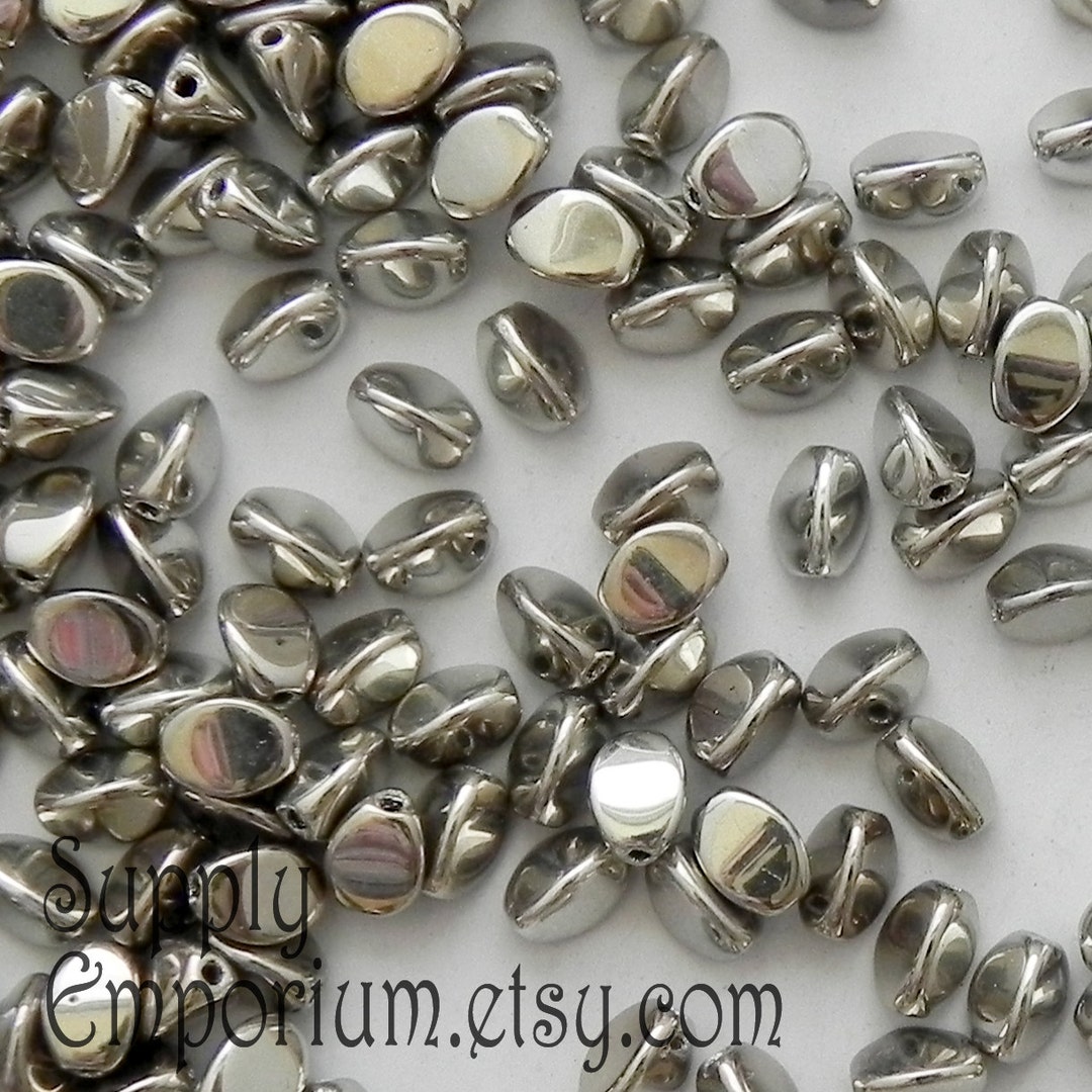 Jet Argentic Full Pinch Beads, 5 Grams Jet Argentic Full Pinch Beads ...