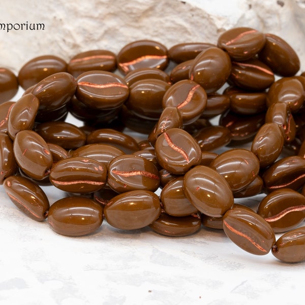Coffee Bean Beads - Etsy