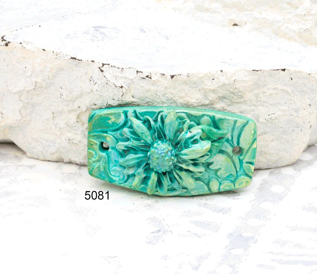 Polymer Clay Pendant Clay Connector 2 Hole Connector 2 Hole Polymer ...