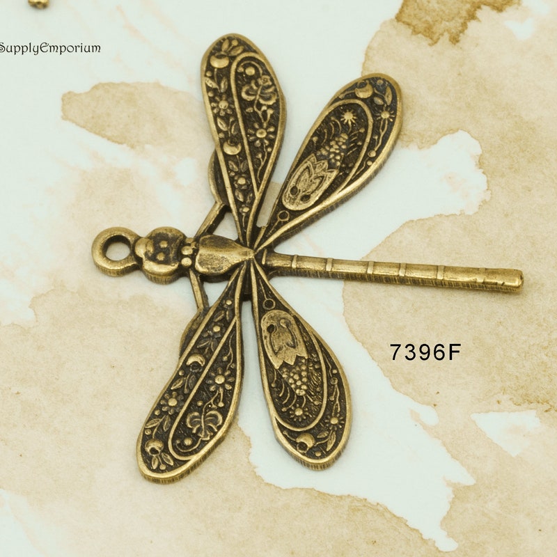 Dragonfly Charms - Etsy