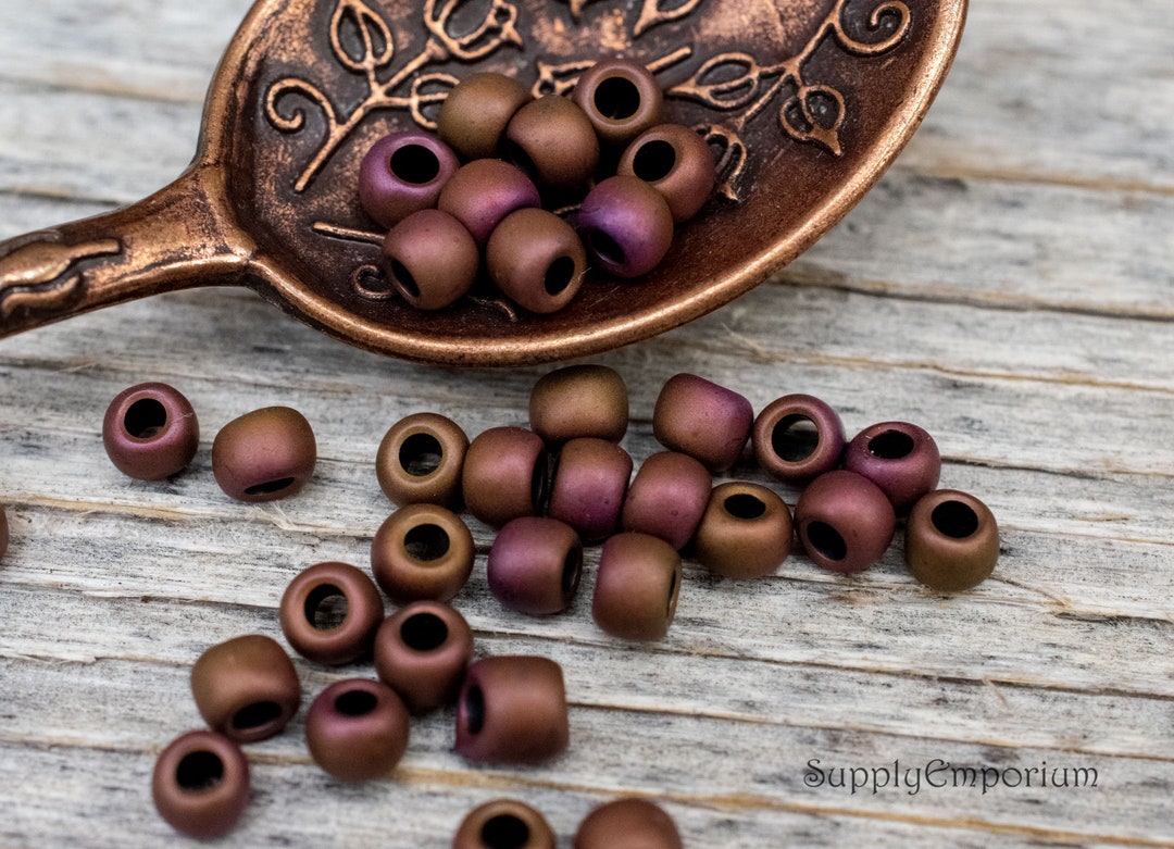 4781 16g 6/0 Matte Mauve Mocha Toho Seed Beads Toho 6-703 - Etsy