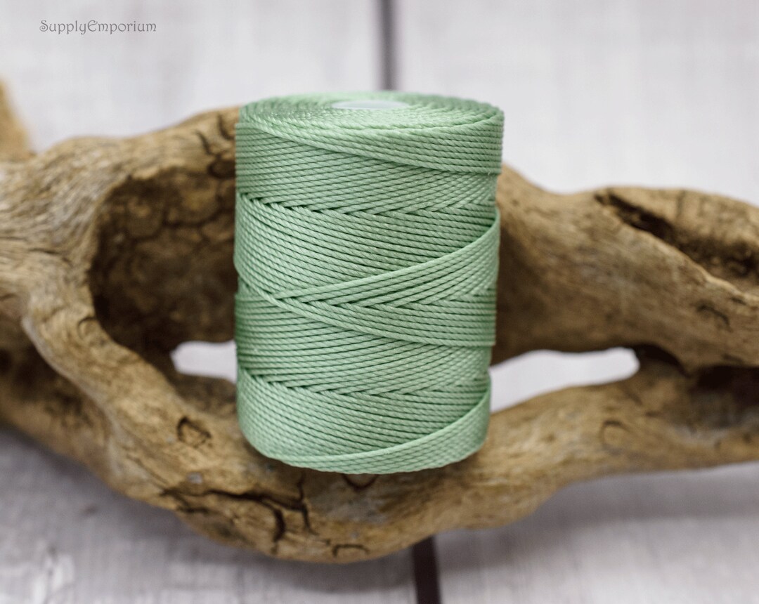 Beading Cord, C-lon Cord, Knotting Cord, Tex 210 CLC-M, 92 Yard Bobbin ...