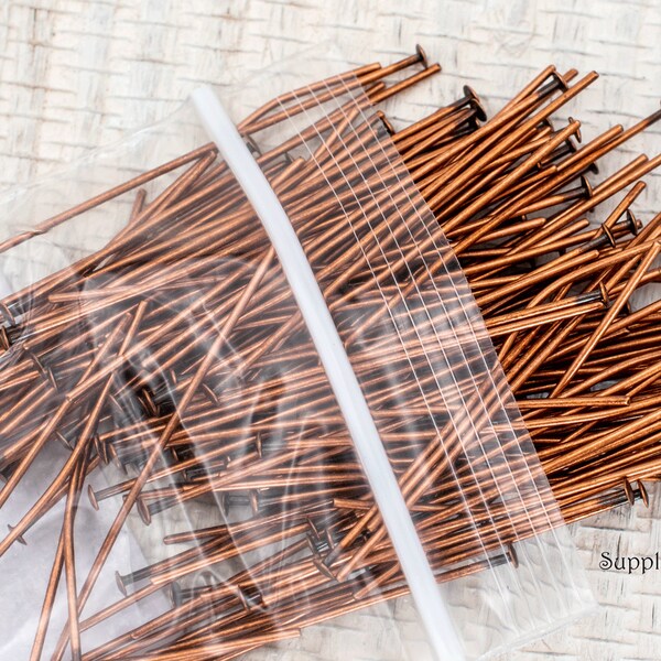 Copper Wire Pin - Etsy