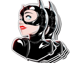 Catwoman Sticker | Etsy