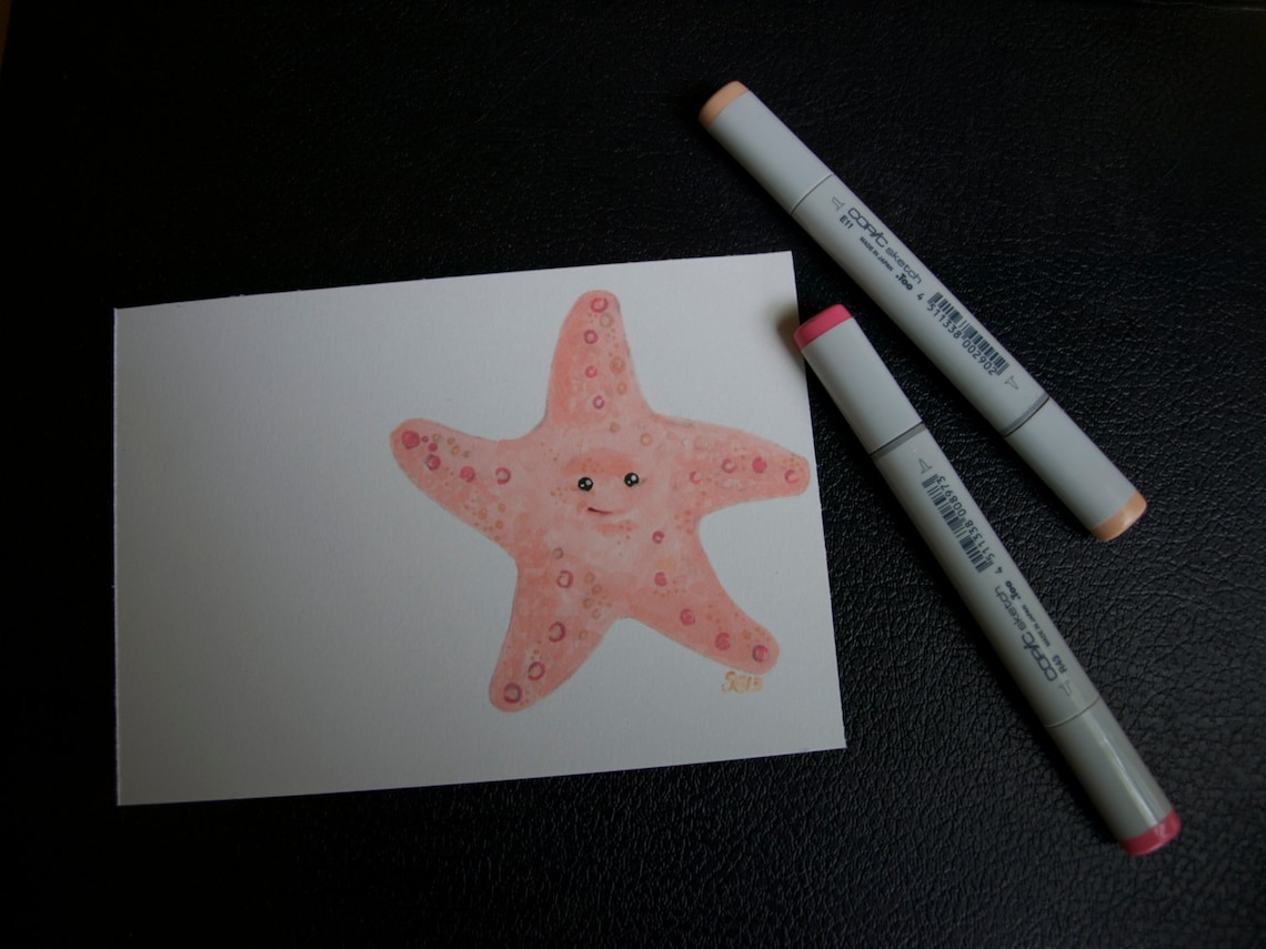Peach (finding Nemo) Marker Drawing - Etsy