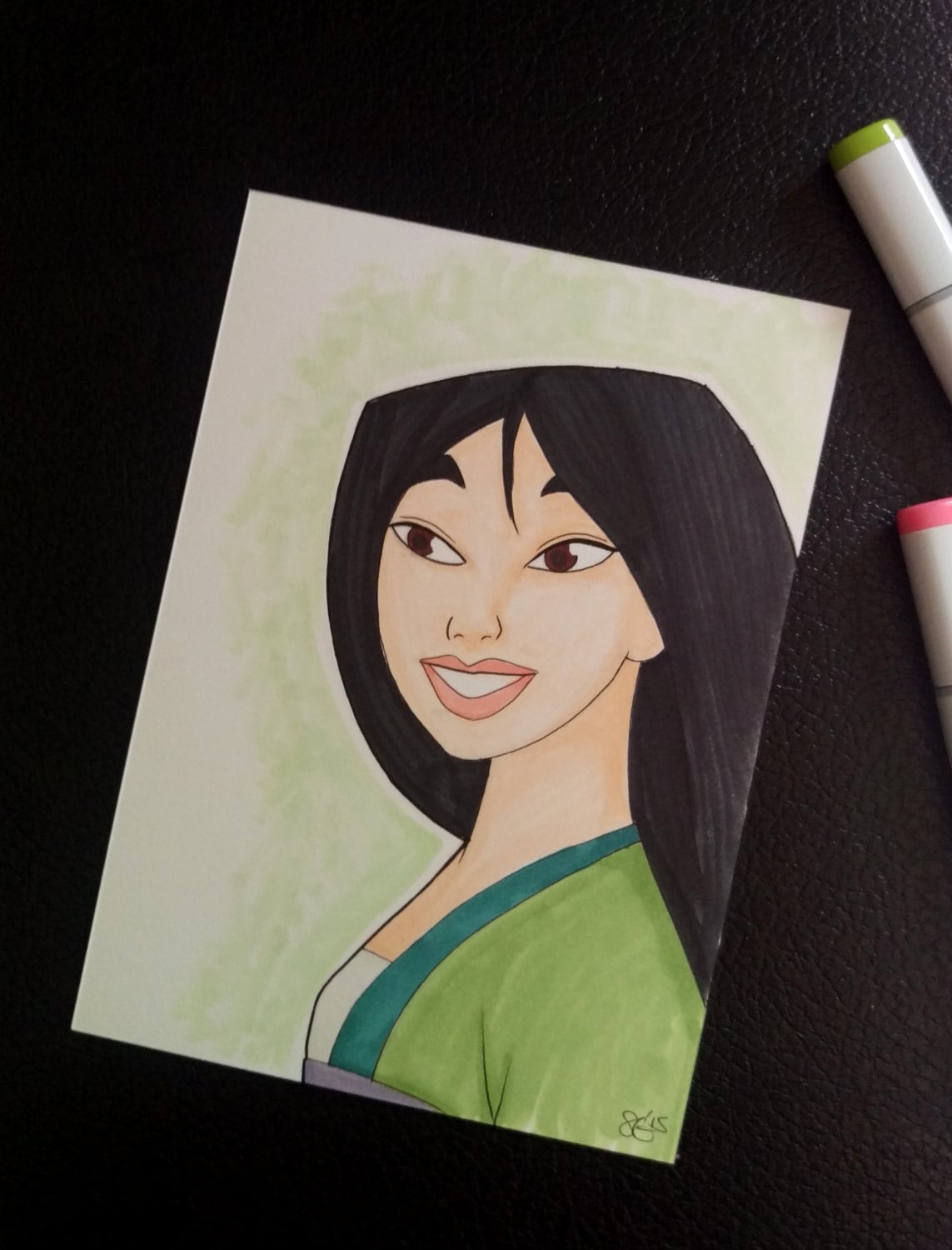 Mulan Pencil Drawing