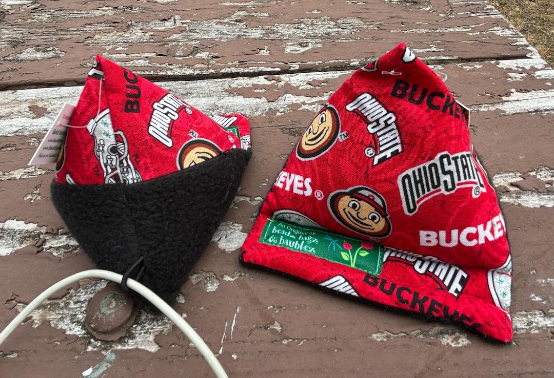 Ohio State Buckeyes -phone Holder Fabric - Etsy