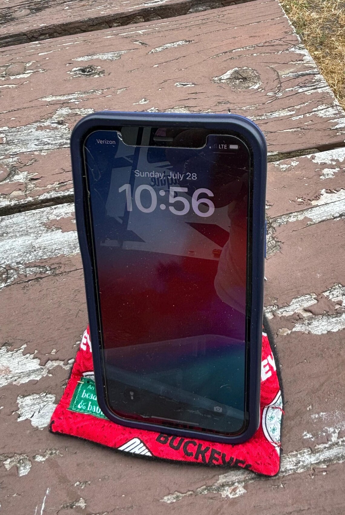 Ohio State Buckeyes -phone Holder Fabric - Etsy