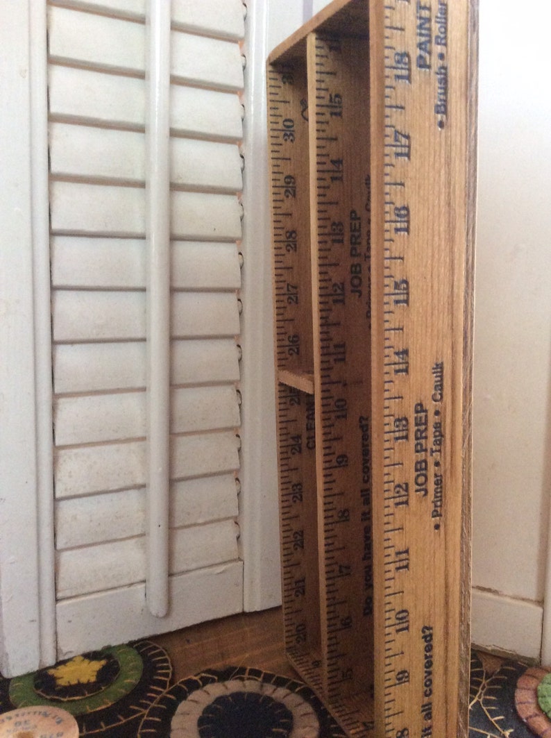 Sewing Notions Ruler Box 3 Section Storage Desk Storage Box | Etsy