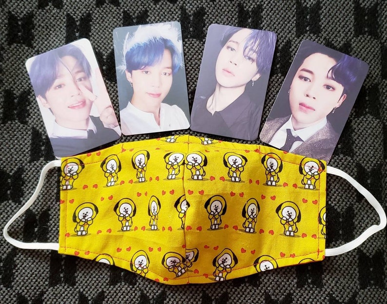 BTS Face Mask - Etsy