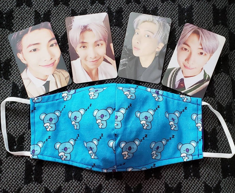 BTS Face Mask - Etsy