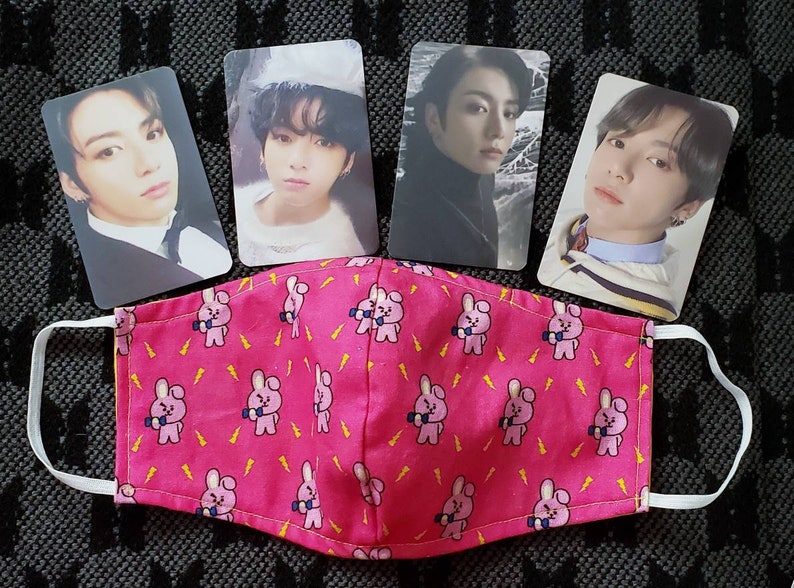 BTS Face Mask - Etsy