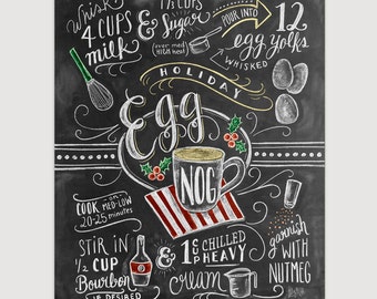 Chalkboard recipe | Etsy