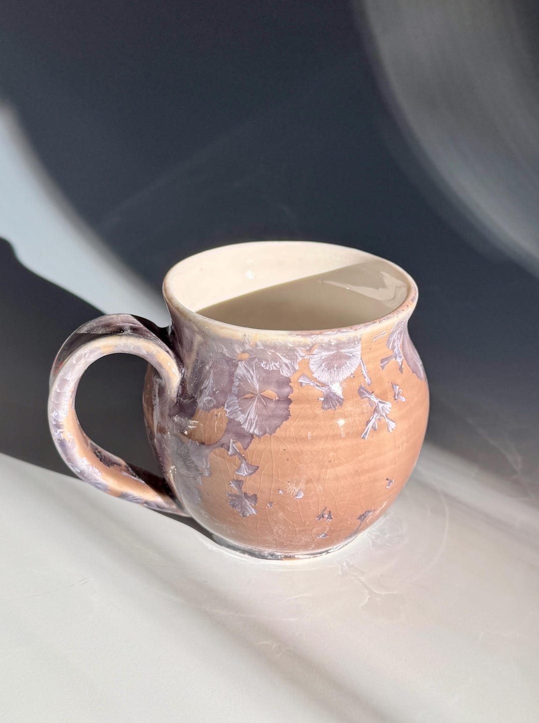 Porcelain Mug With Crystalline Glaze - Etsy