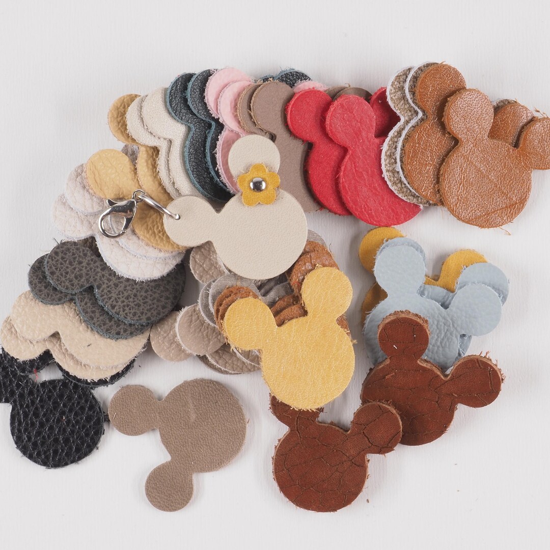 Mouse Shape Mini Heads Pre-cut Shape for Craft Handmade Charm Supplies ...