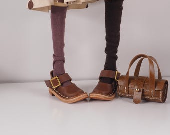 Leather Bjd Doll Slim MSD Size Doll Chateau BJD Dollfie Shoes NEW 037 ...