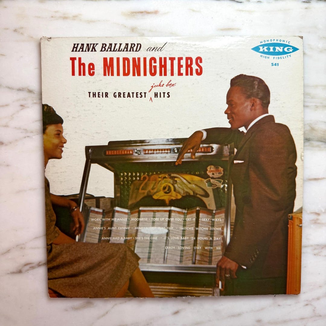Hank Ballard & the Midnighters Greatest Jukebox Hits Vinyl LP King 541 ...