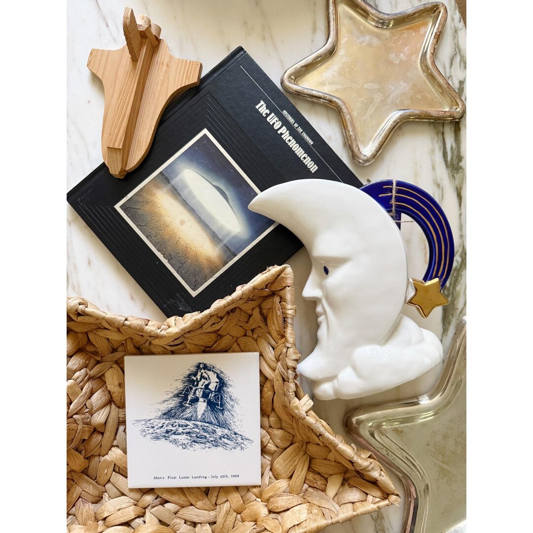 Out of This World Vintage Bundle – 1980s Moon Pitcher + Space & Star ...