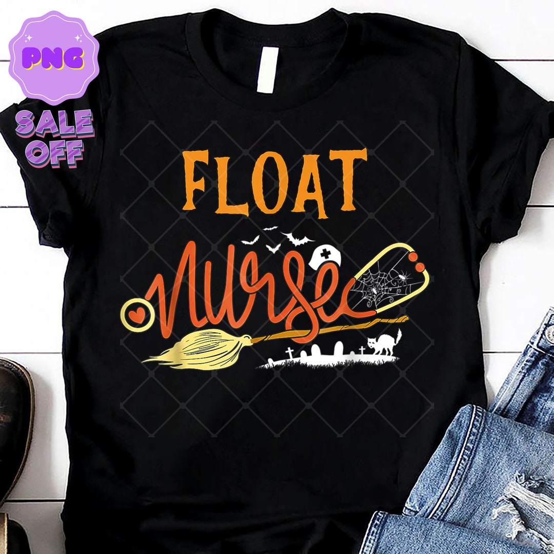 Funny Halloween Nurse Float Nurse Png Float Pool Rn Floating - Etsy