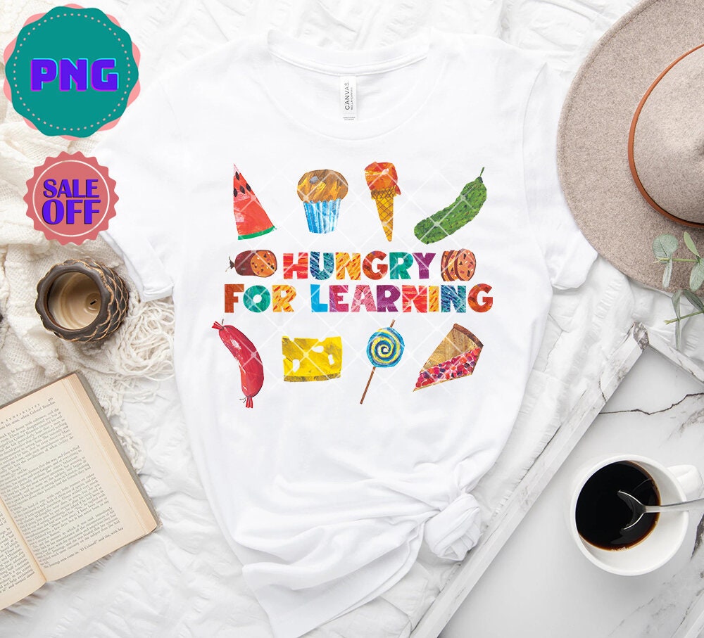 We Are Hungry for Learning Png Hungry Caterpillar Pngthe - Etsy