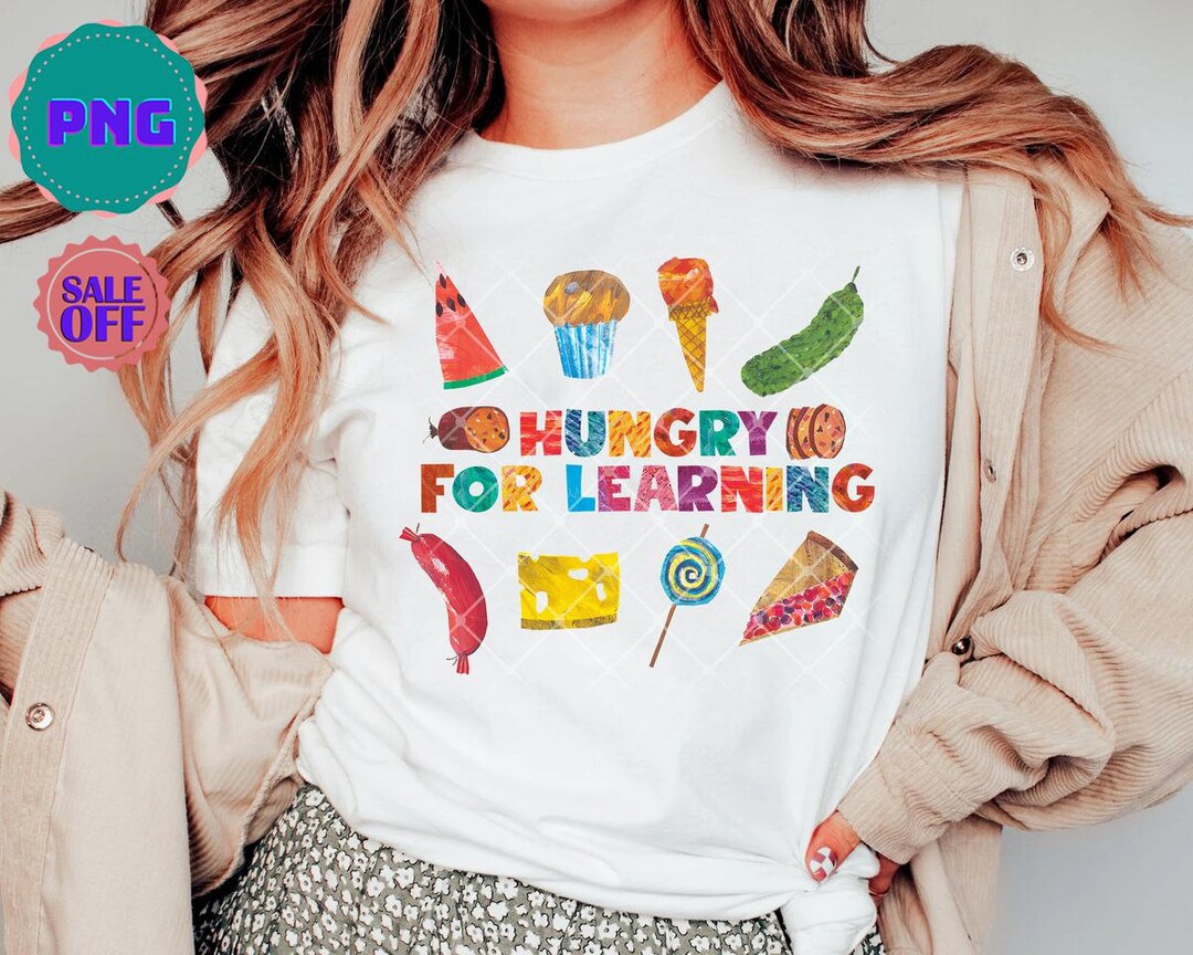 We Are Hungry for Learning Png Hungry Caterpillar Pngthe - Etsy