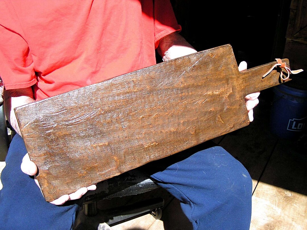 Large Primitive Wooden Bread Paddle Board Wall Hang 2543 - Etsy