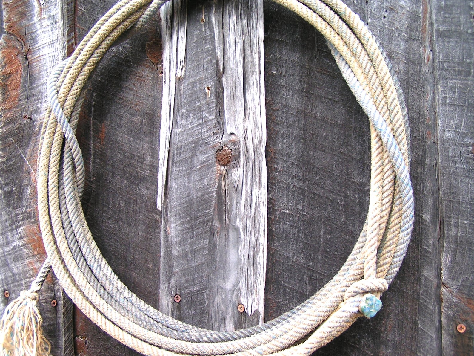 Vintage Old Retired Cowboy Lariat Lasso Rope | Etsy