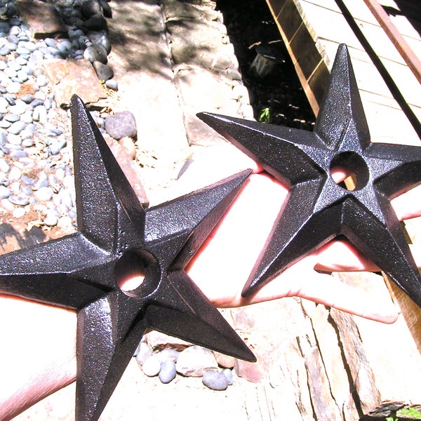 Cast Iron Architectural Stars - Etsy