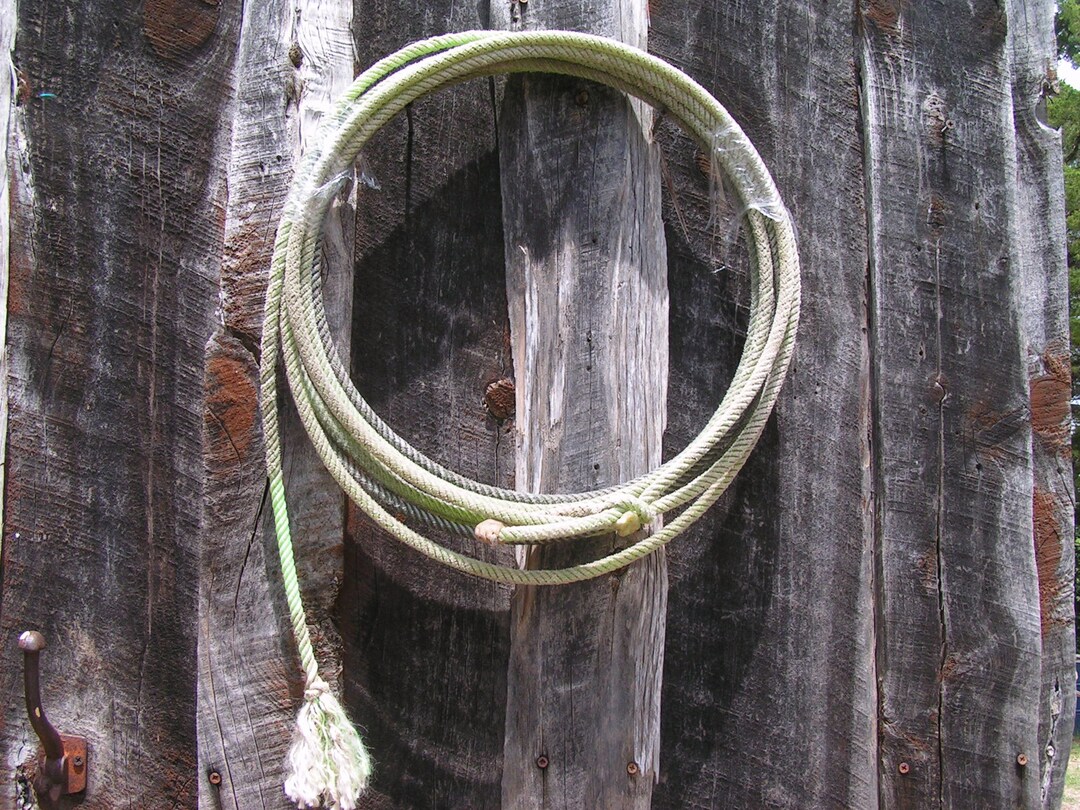 Old Cowboy Lariat Rope, Western LASSO Wall Hang Decor, #BG - Etsy