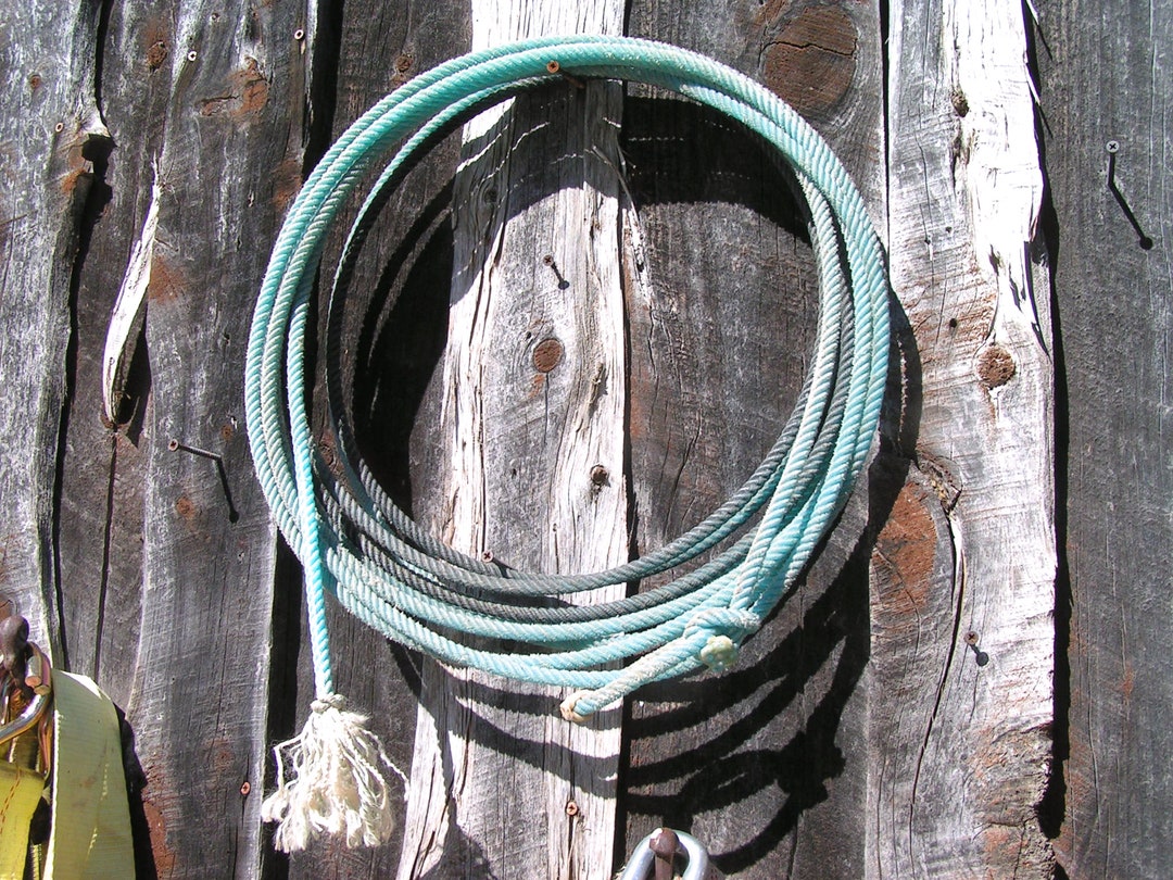 Old Cowboy Lariat Rope, Western LASSO Wall Hang Decor, #QR - Etsy