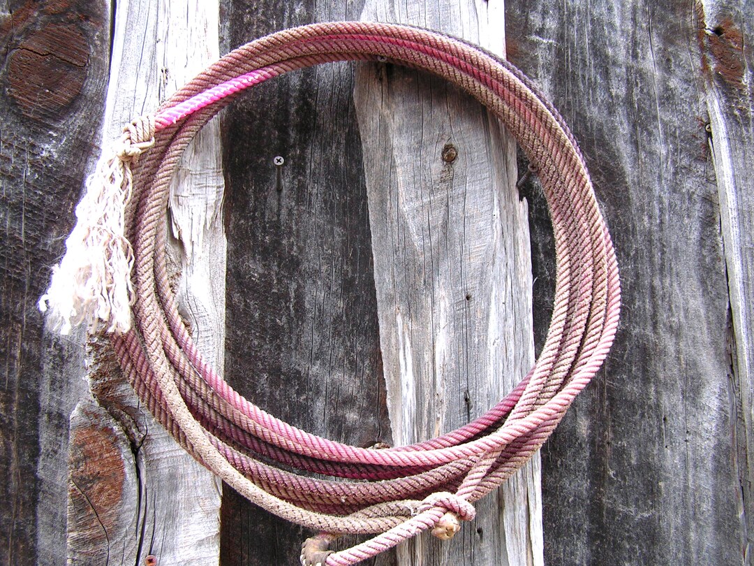 Old Cowboy Lariat Rope, Western LASSO Wall Hang Decor, SK - Etsy