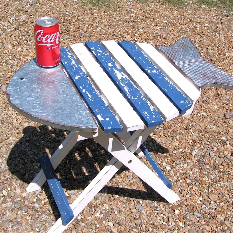 Slat Wood Table - Etsy