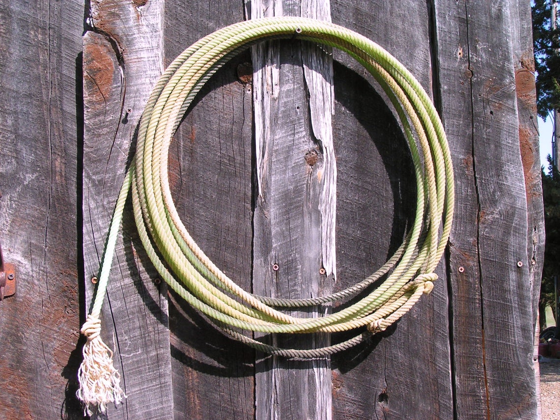 Old Cowboy Lariat Rope Western LASSO Wall Hang Decor 4313 | Etsy