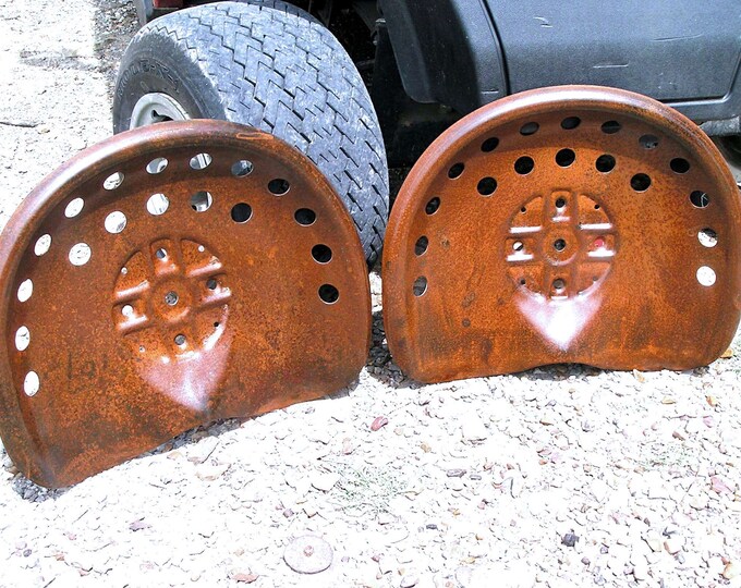 TWO Distressed Steel Tractor Seats Metal Farm Machinery Seat - Etsy