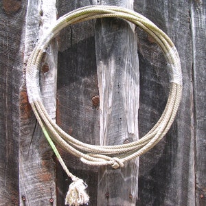 Old Cowboy Lasso , "retired" Riata Lariat Rope Western Wall Hang Decor ...