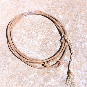 Vintage Old retired Cowboy Lariat Lasso Rope - Etsy