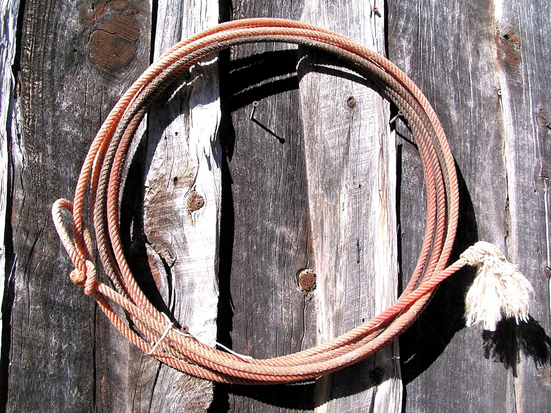 Old Cowboy Lariat Rope, Western LASSO Wall Hang Decor, LO2 - Etsy