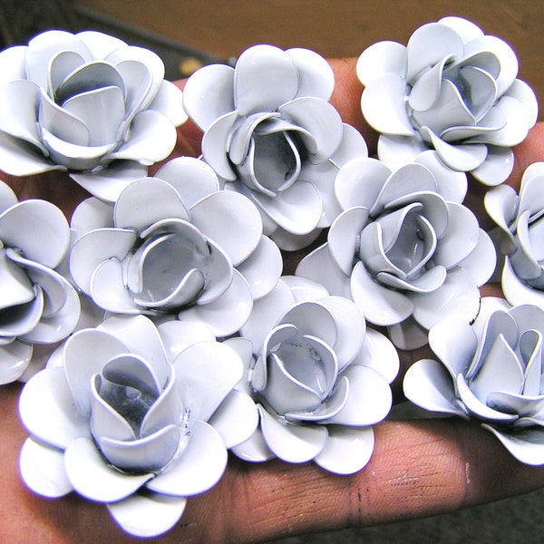 Metal Flowers - Etsy