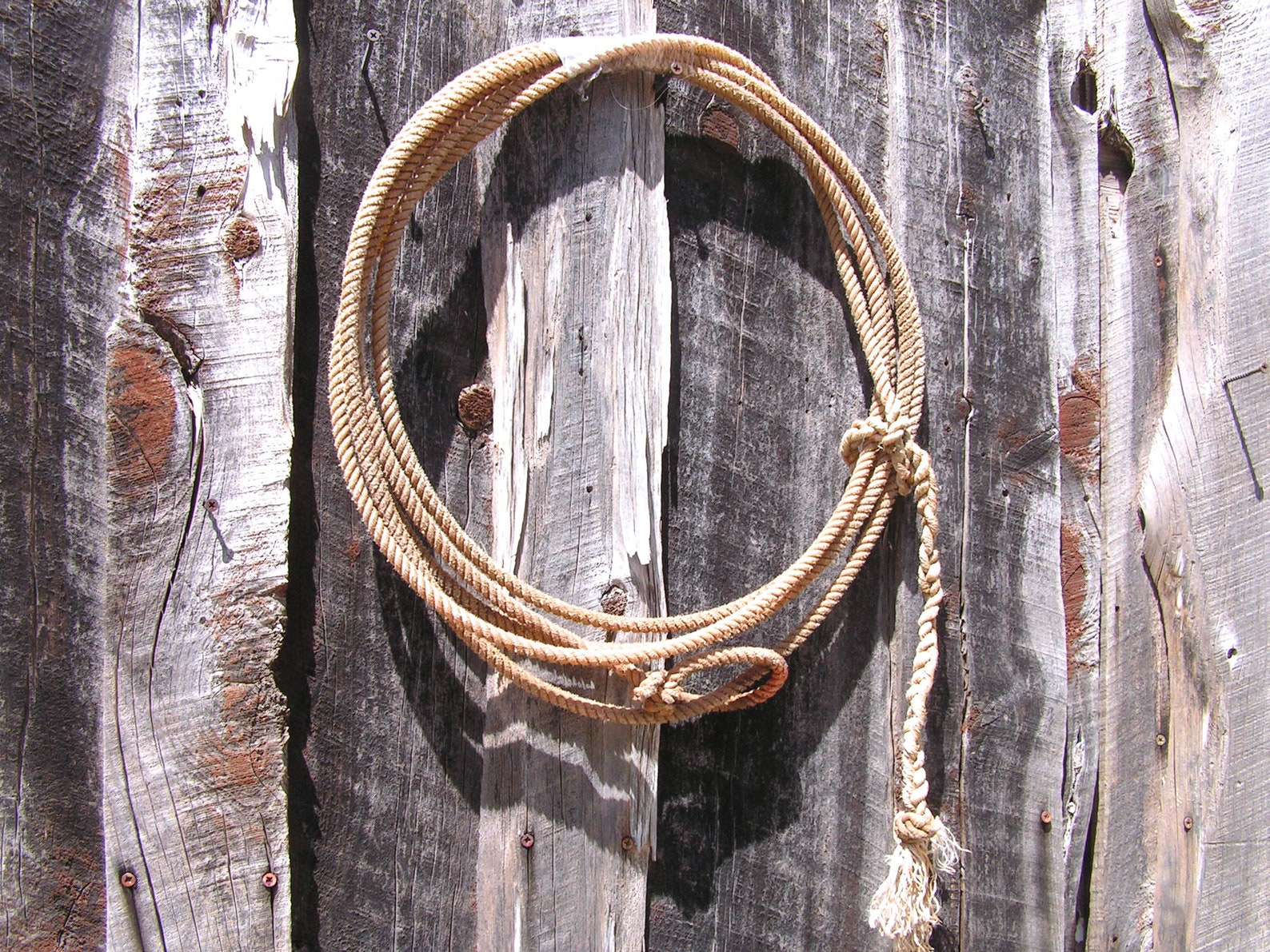 Vintage Old retired Cowboy Lariat Lasso Rope - Etsy