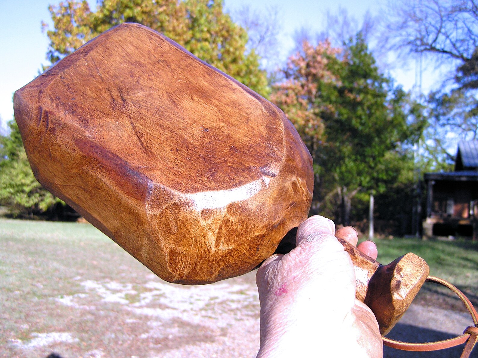 Primitive Wooden Scoop Hand Carved Wood 2686 - Etsy
