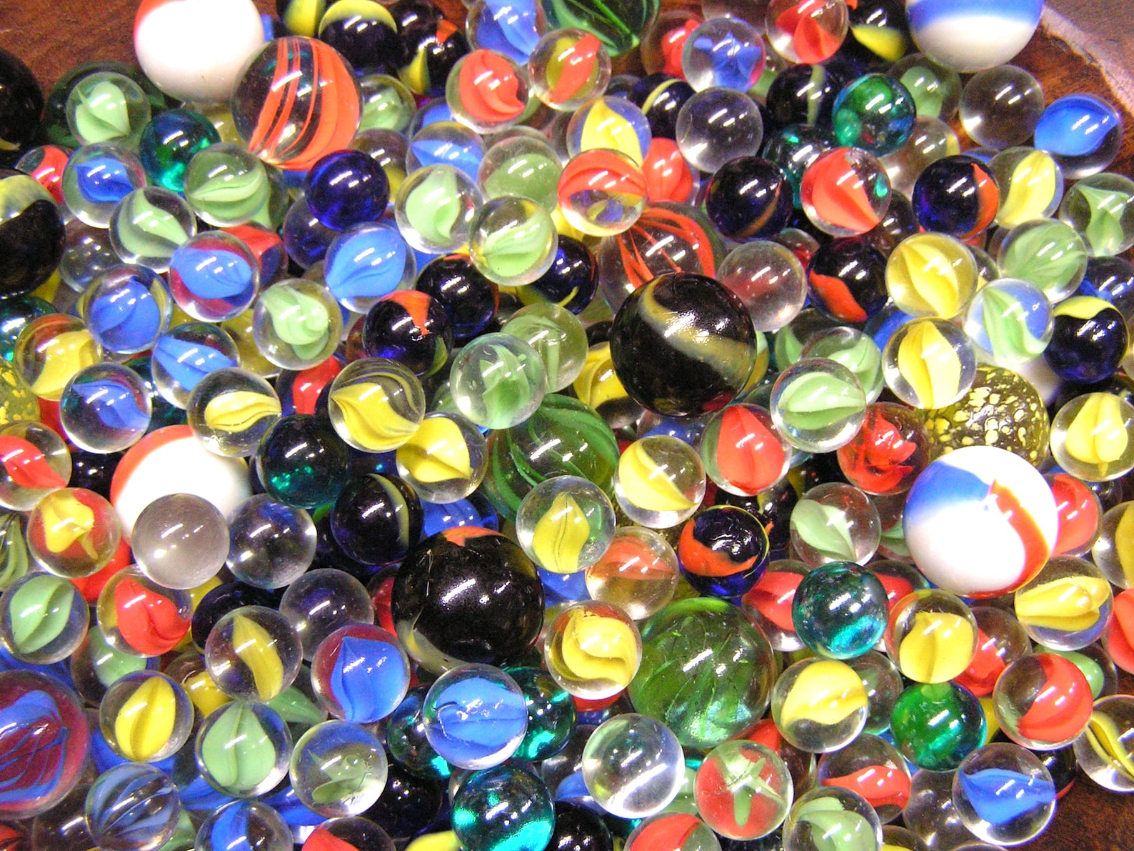 62 Glass Marbles, Mixed, BIG and Small, 5/8" to 1", New Old Stock - Etsy