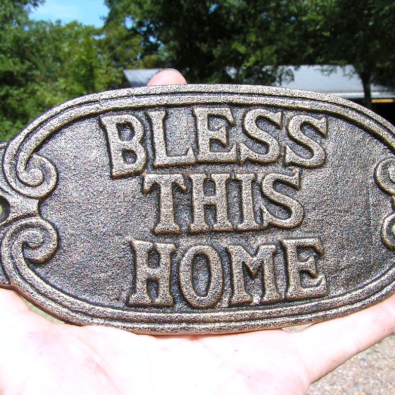 Bless This Home Sign - Etsy
