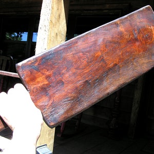 Large Primitive Wooden Paddle Dough Board Wall Hang 2825 - Etsy