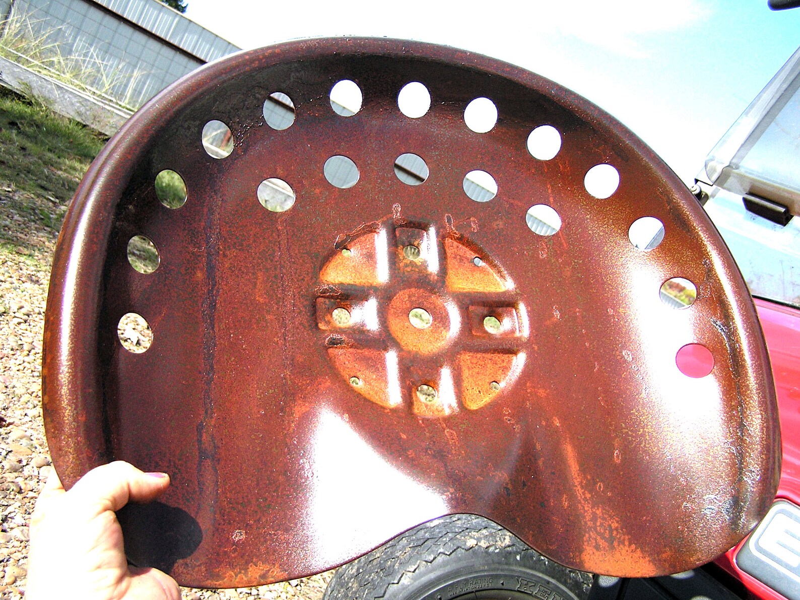 TWO Distressed Steel Tractor Seats Metal Farm Machinery Seat - Etsy