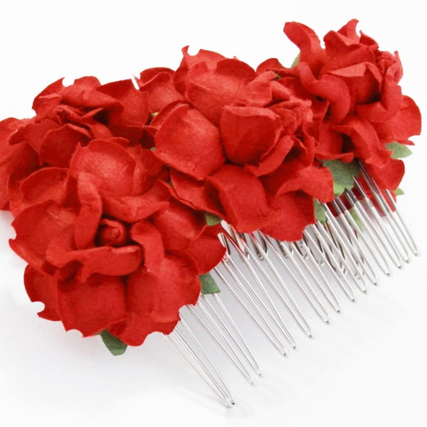 Red Hair Comb - Etsy UK